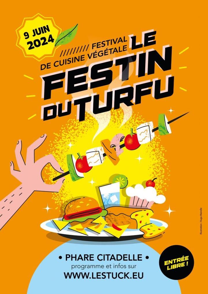 Festin du Turfu, festival de cuisine 100% végétale, à Strasbourg (Bas-Rhin)