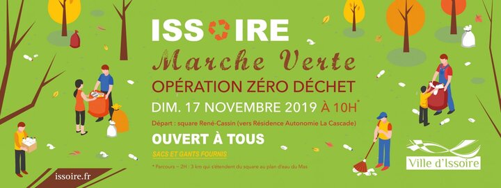 Marche verte à Issoire (Puy-de-Dôme)